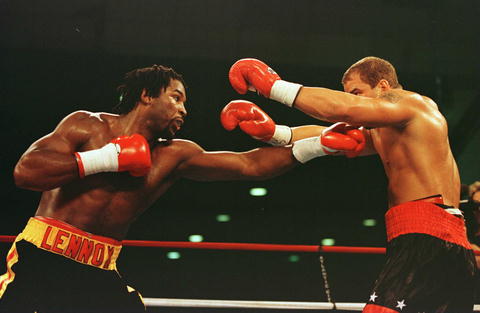 Photos: Lennox Lewis vs. Morrison